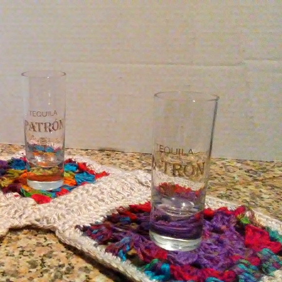Patron Tequila | Dining | Patron Tequila Shooter Glass | Poshmark